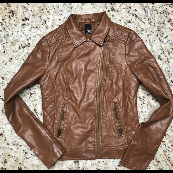 pimkie | Jackets & Coats | Italian Leather Jacket | Poshmark